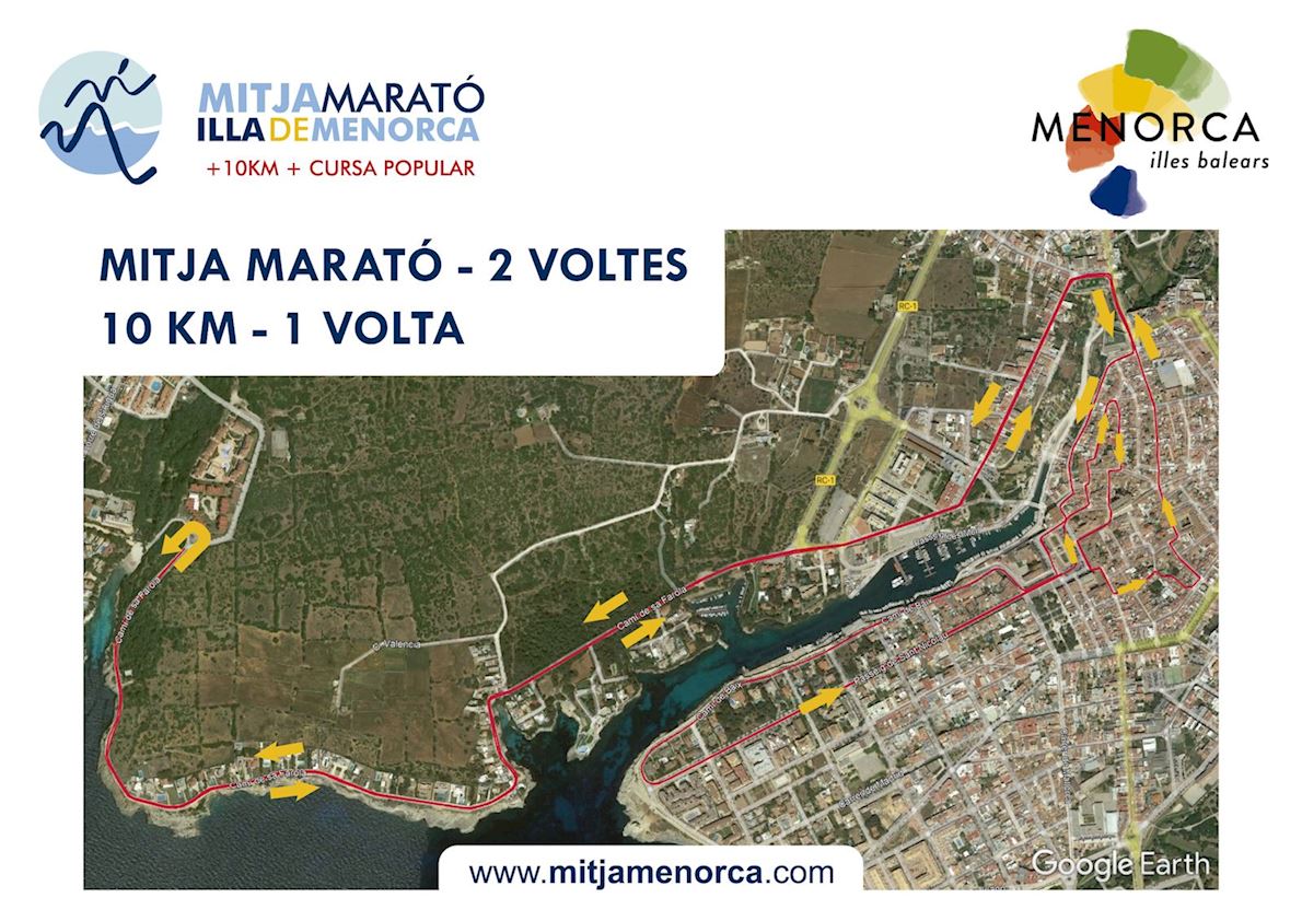 10km and Half Marathon Menorca, 29 oct. 2023 | World's Marathons