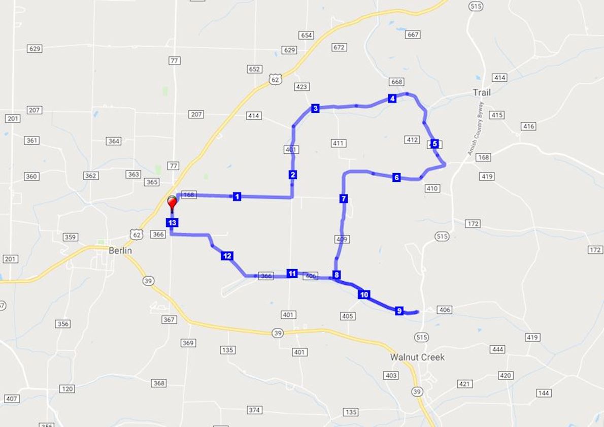 Amish Country Half Marathon, Sep 07 2019 | World's Marathons