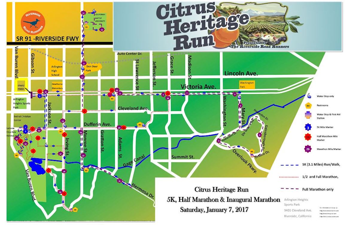 Citrus Heritage Run, Jan 04 2020 | World's Marathons