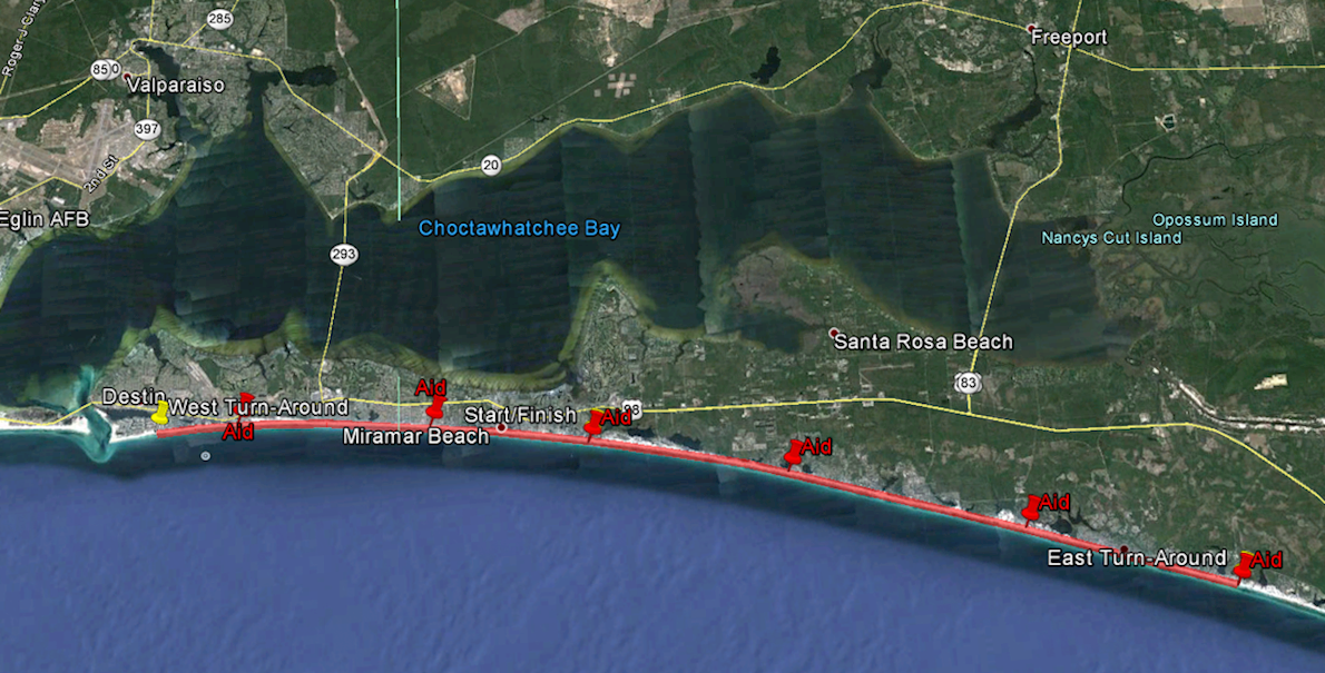 Destin Beach Ultra Runs | World's Marathons