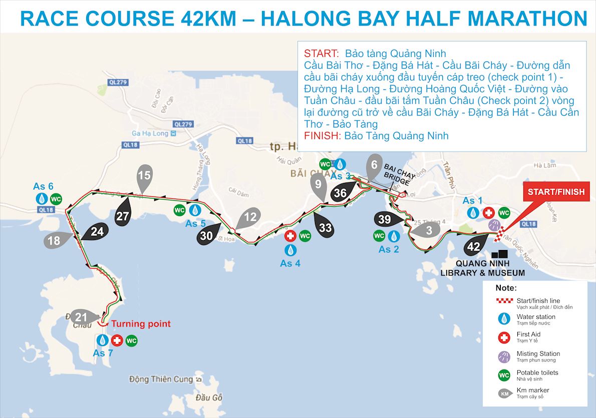 Halong Bay Heritage Marathon, Nov 25 2017 | World's Marathons
