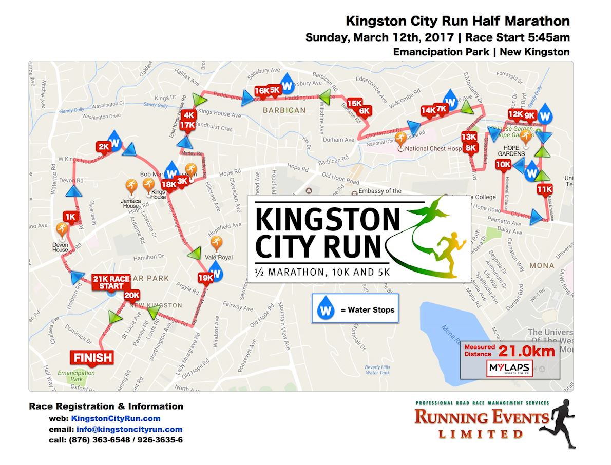 Kingston City Marathon, Mar 17 2019 | World's Marathons
