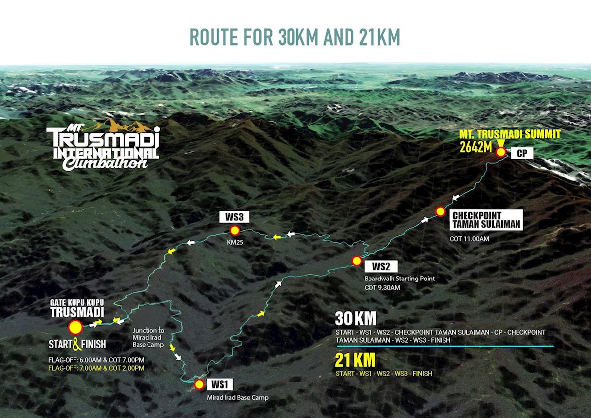 Mount TrusMadi International Climbathon, 25 May 2024