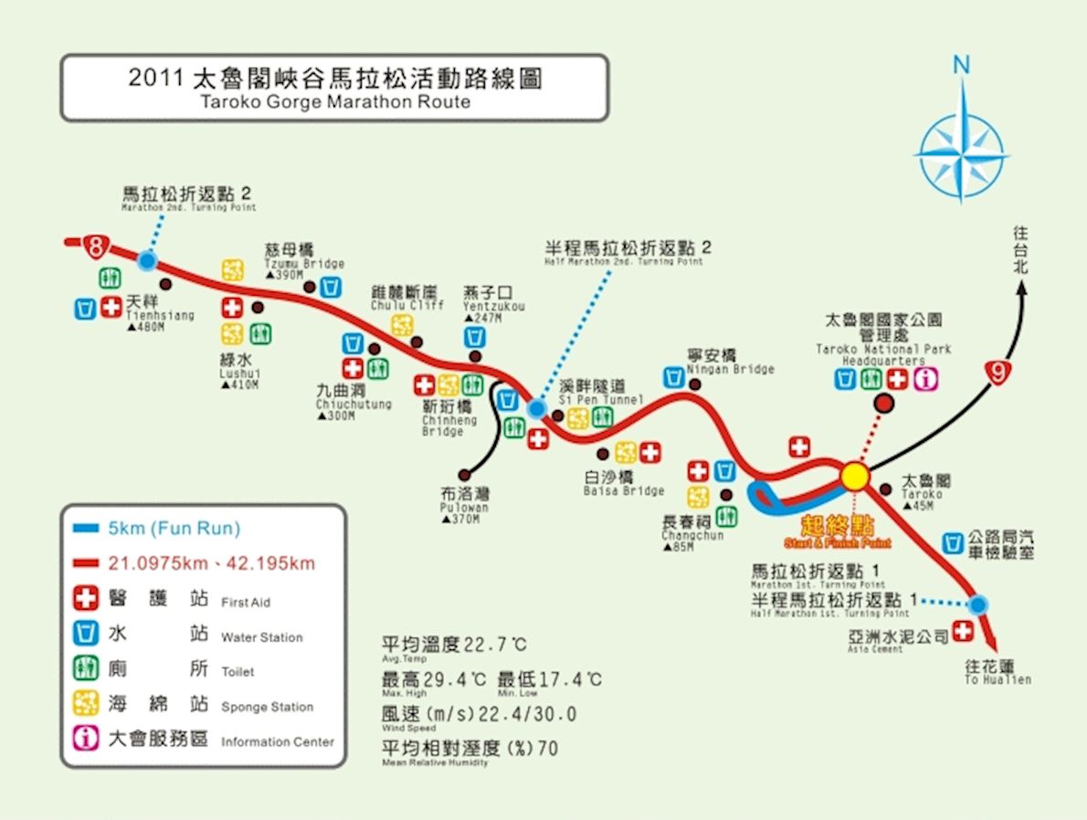 Taroko Gorge Half Marathon | World's Marathons
